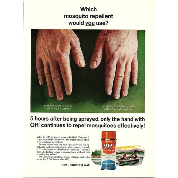 None and/or Unknown | Other | Johnsons Wax Off Insect Repellent Keeps ...